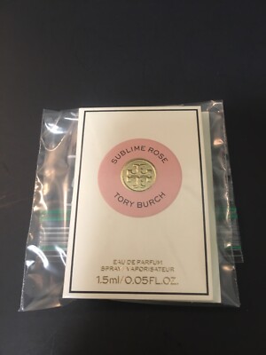 TORY BURCH “SUBLIME ROSE” WOMENS FRAGRANCE SAMPLE NEW RELEASE Vial | eBay