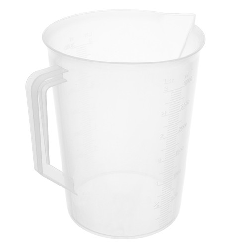 2 Pieces Oil Pitcher Mixing Cup Engine Measuring Container Liquid Cups ...