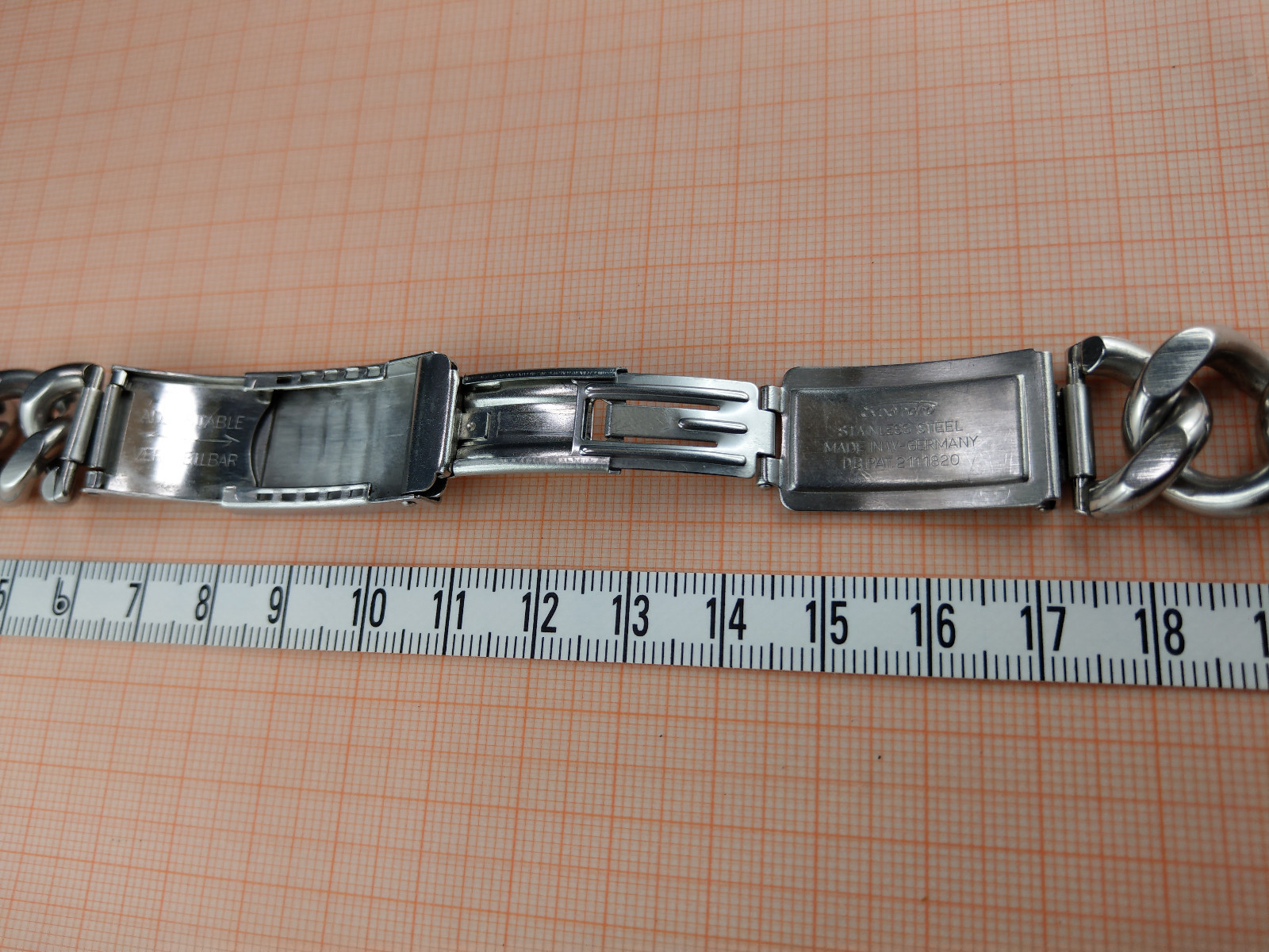 PROVITA Automatic ETA 2783 Uhr + EXPANDRO bracelet Armband pimp watch ...