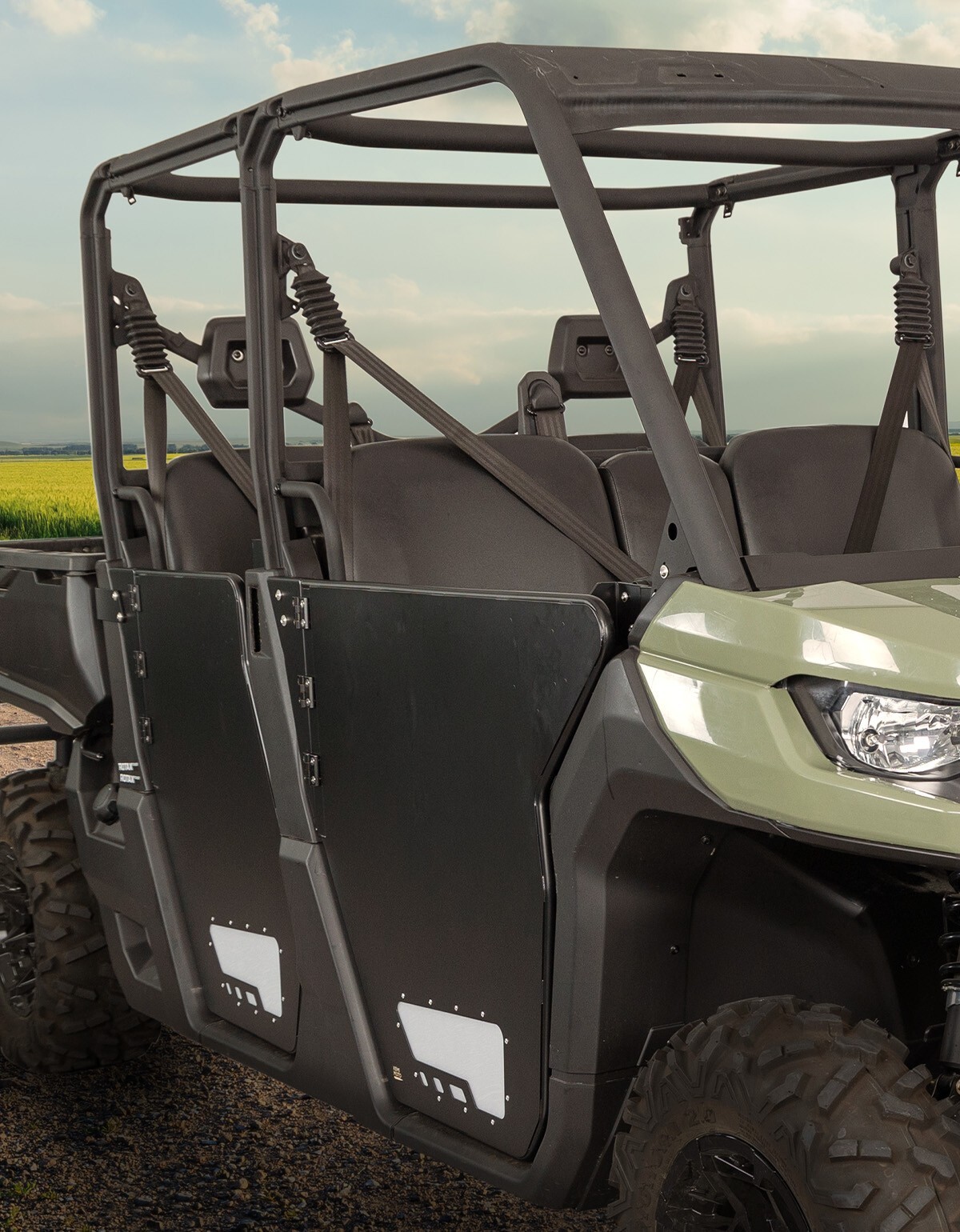 Aluminum Half Door For Can-Am Defender MAX HD7 HD8 HD9 HD10 2017-2025 ...