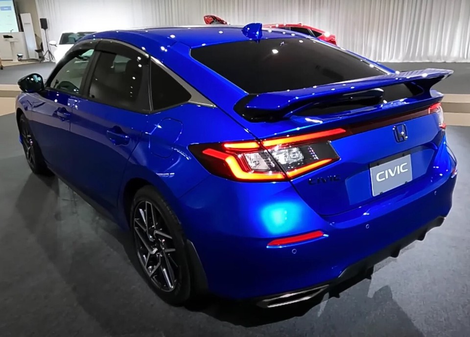 For 2022-2026 Honda Civic Hatchback 5Dr Trunk Wing Spoiler HPD STYLE ...