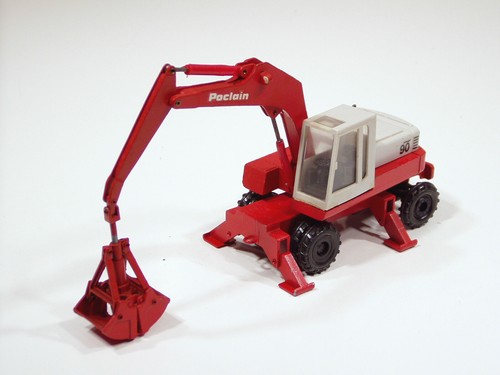 Poclain 90 Wheel Excavator w Clam - 1/50 - Gescha #2896 | eBay