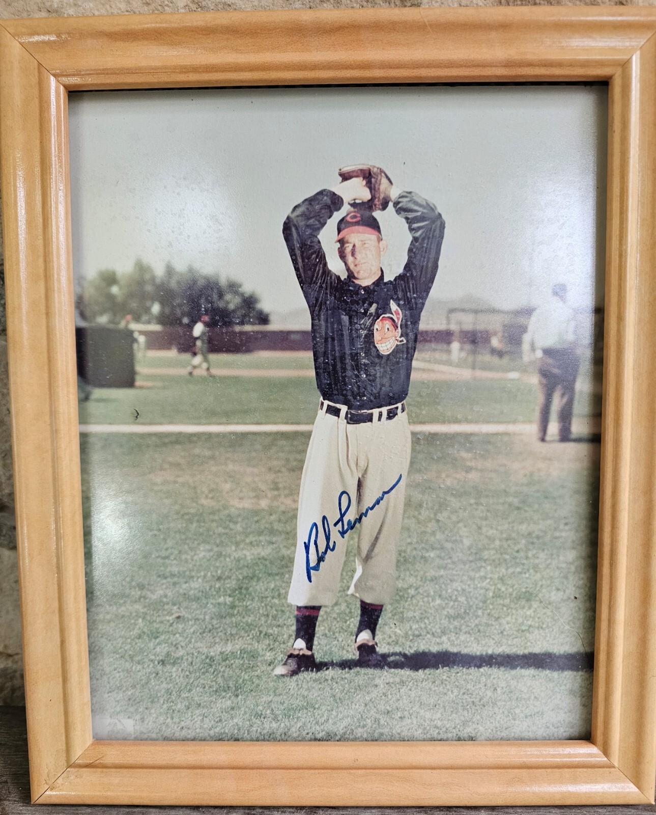 Autographed Bob Lemon Cleveland Indians Pitcher Hall of Famer Photo | eBay