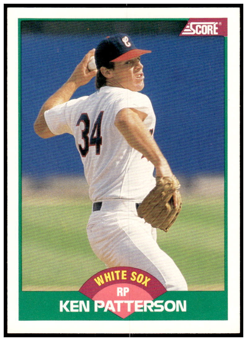 1989 Score Rookie & Traded #97T Ken Patterson EX/NM | eBay