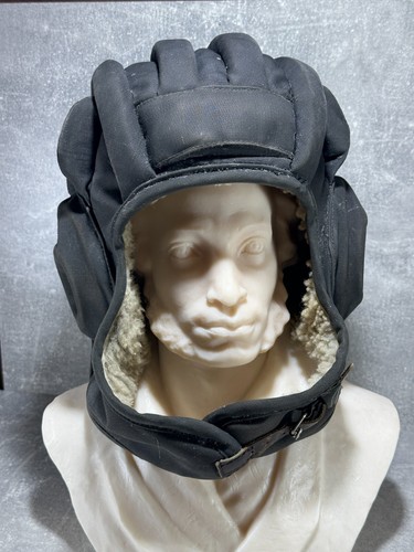 Soviet Helmet tanker Vintage tankman winter Tank Cap Helmet | eBay