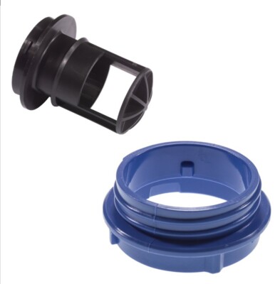 Henry Wash Vacuum Bag Connector Threaded Neck Blue Cleaner Hoover ...