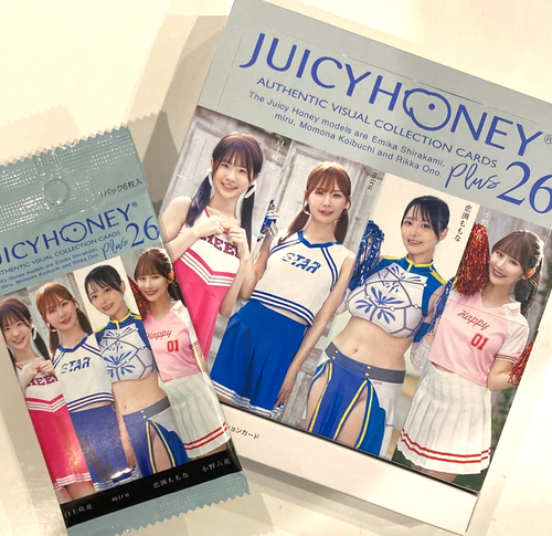 JUICY HONEY PLUS 26 Trading Card 1 pack new Bikini JAPANESE AV IDOL 6 ...