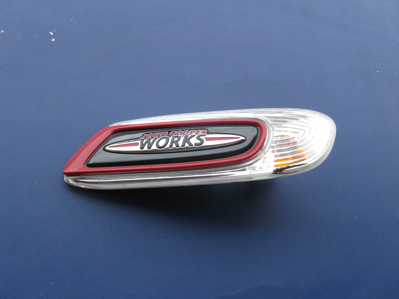 MINI COOPER JOHN WORKS F56 F57 LEFT DRIVER SIDE EMBLEM LOGO BADGE SIGN ...