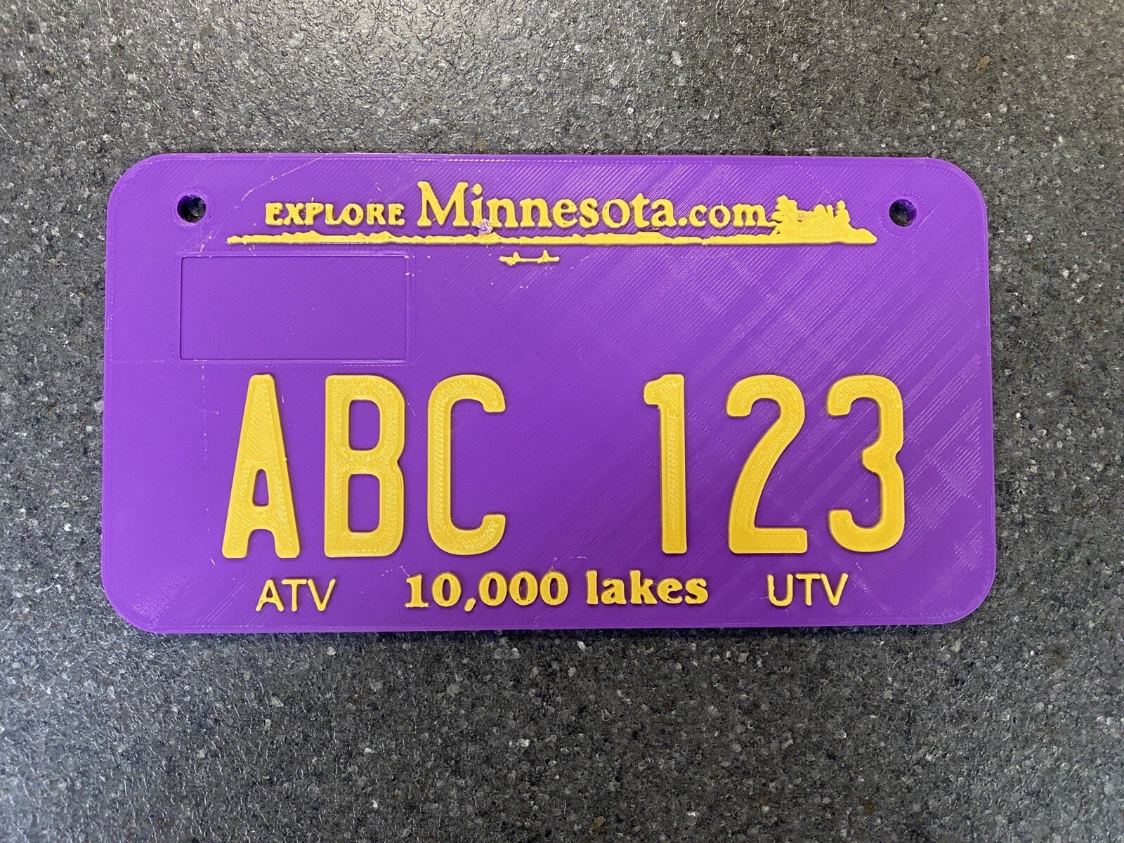Minnesota ATV/UTV Custom License Plate | eBay