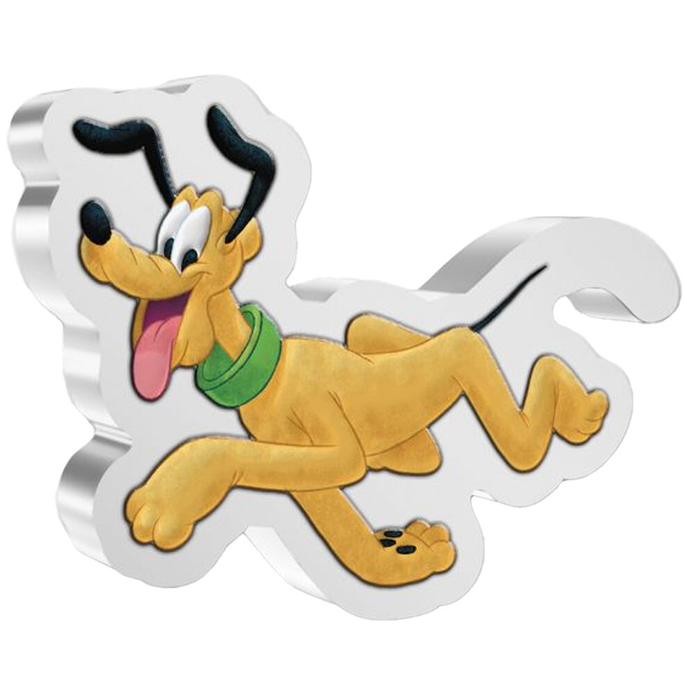 2021 Disney Pluto 1 oz Silver Coin By NZ Mint Officially Licensed (AUC ...