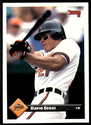 1993 Donruss 397 David Segui Baltimore Orioles Baseball Card | eBay