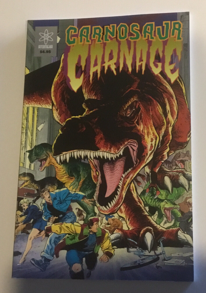 CARNOSAUR CARNAGE PAPERBACK TPB Graphic Novel ATOMEKA | eBay