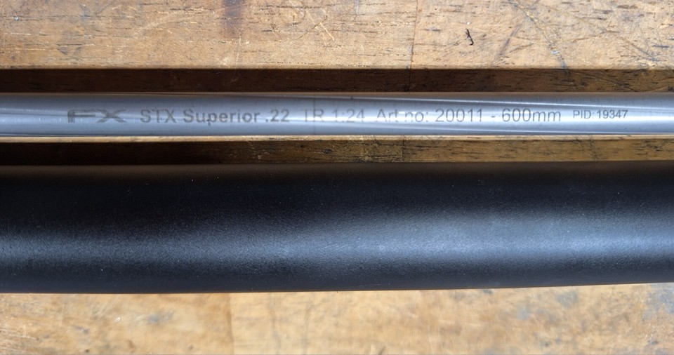 Air Venturi Avenger FX liner Adapter Kit With .22, 600mm STX 1:24 Liner ...