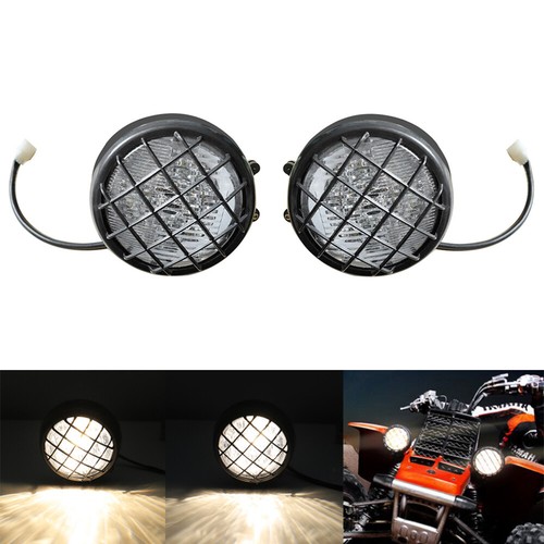 2pcs Motorcycle Headlight For Yamaha Banshee 1987–2006 Warrior 350 Dirt ...
