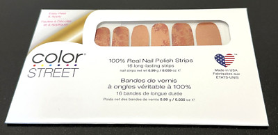 Color Street Nail Strips ~RUSTWORTHY~ NIP - Dark & Light Copper Color w ...