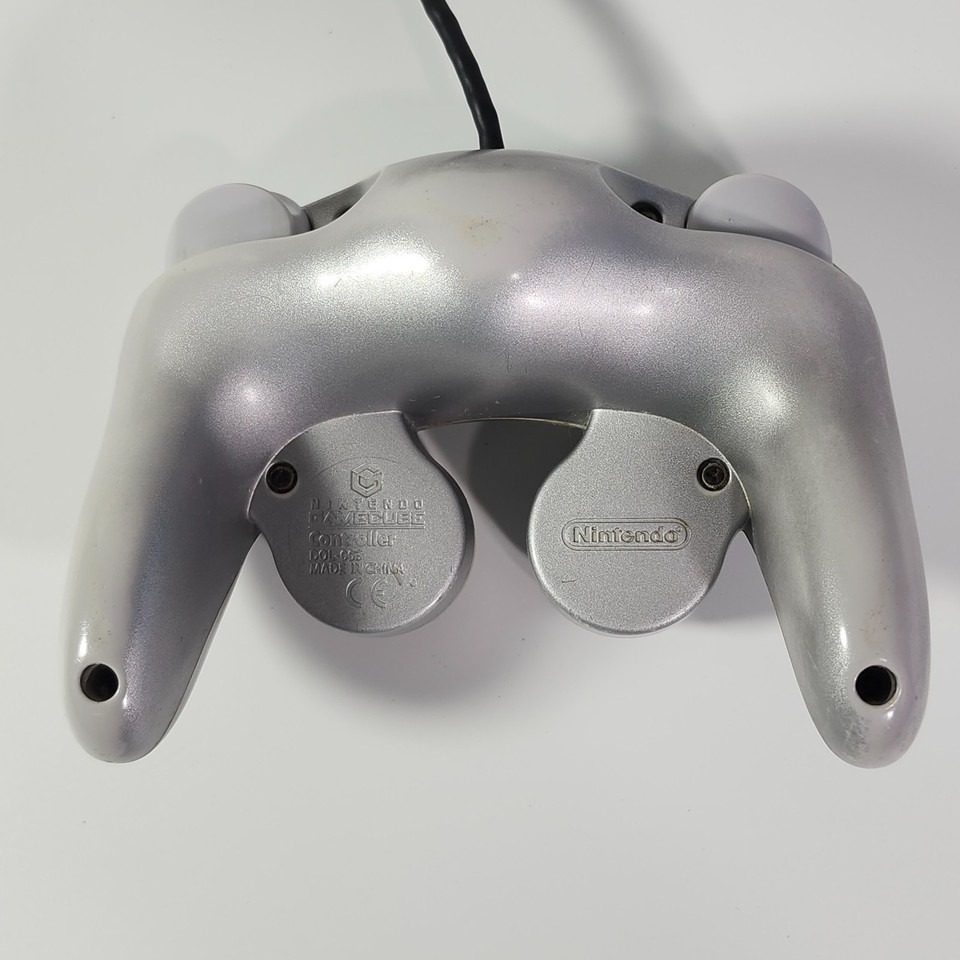 Nintendo GameCube Wired Controller Platinum Silver DOL-003 OEM Genuine ...