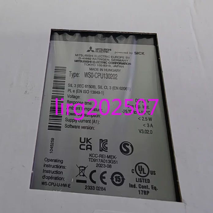 1pc new Mitsubishi WS0-CPU130202 | eBay