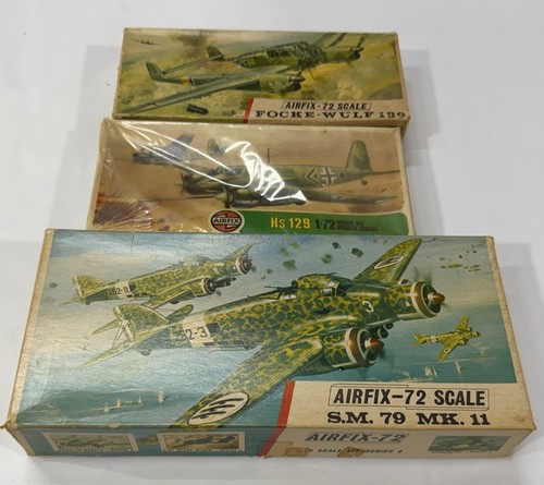 Airfix #*1 F.W. 189 / Hs 129 / Savoia (Set of 3) 1:72 Scale LR-SC | eBay
