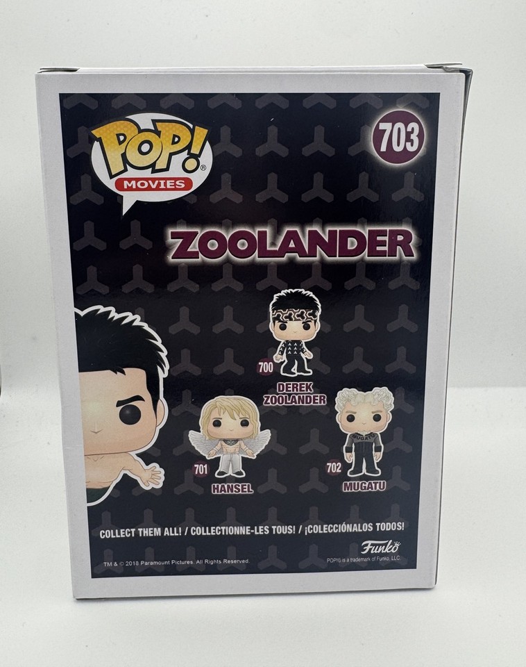Ben Stiller "Zoolander" AUTOGRAPH Signed 'Derek Zoolander' 703 Funko ...
