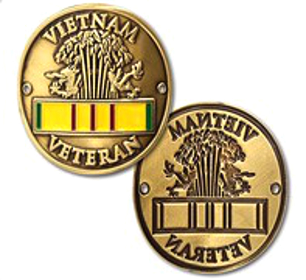 Vietnam Veteran, Medal Walking Stick Medallion | eBay