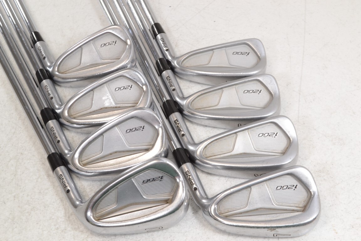 Ping i200 4-W,UW Iron Set Black Dot Right Stiff Flex AWT 2.0 Steel ...