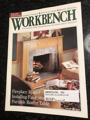 February 1998 No. 195 DIY WORKBENCH Magazine Woodworking Crafts ...
