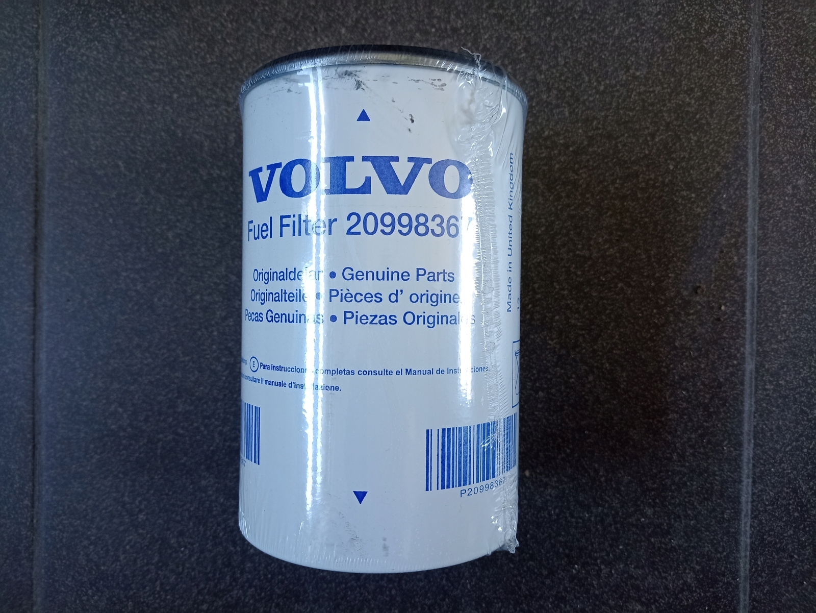 VOLVO 20998367 - Fuel filter cross reference