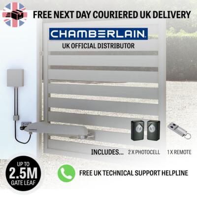 Automatic Electric Swing Gate Opener Kit Double Arm Remote Control Gate ...