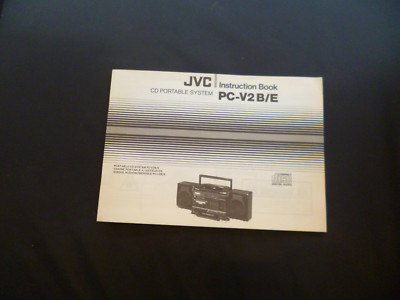 Original Bedienungsanleitung JVC PC-V2B/E | eBay
