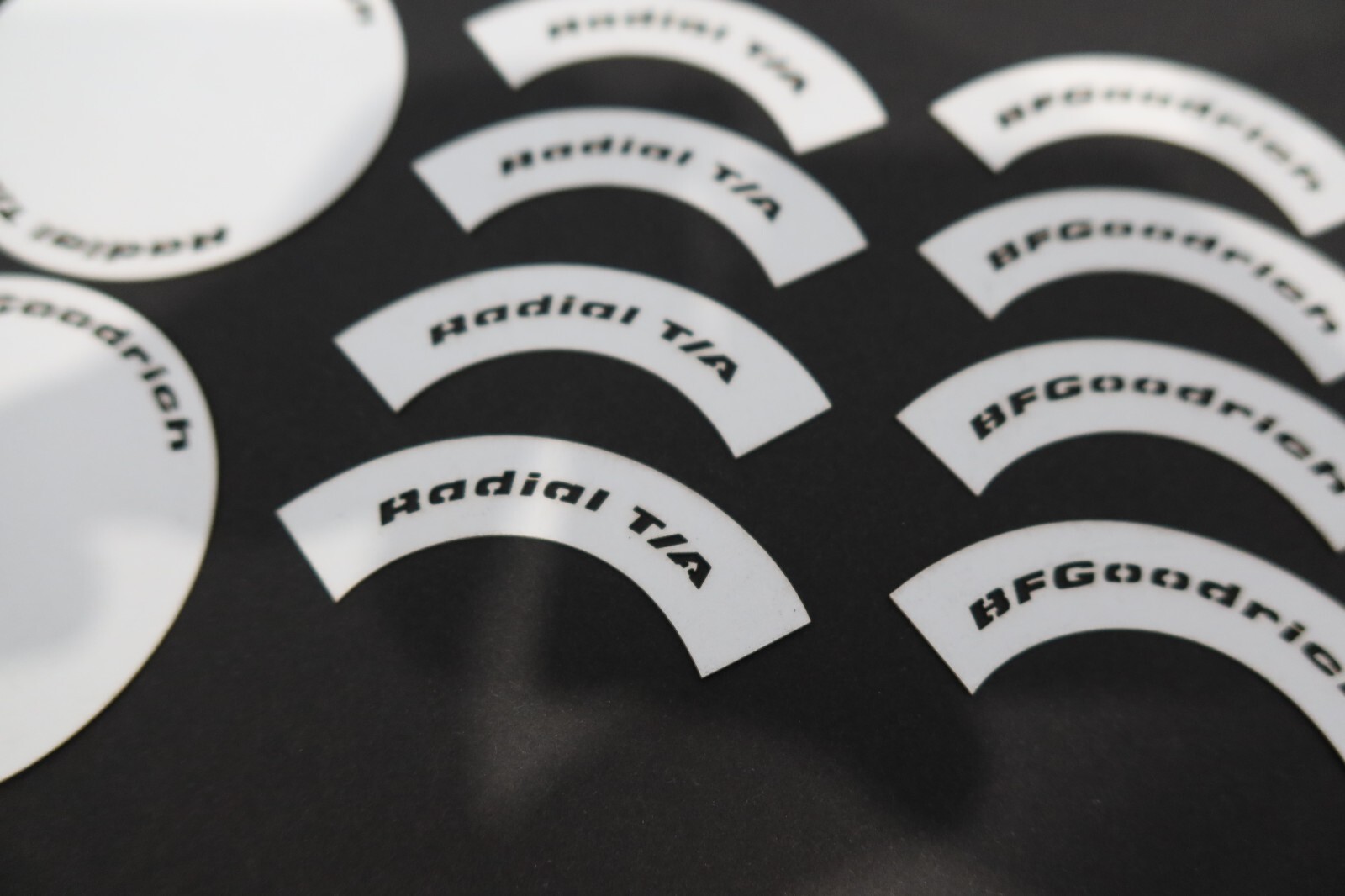 1/10th Scale BF Goodrich Radial T/A Tyre Tire Stencils Templates Revell ...