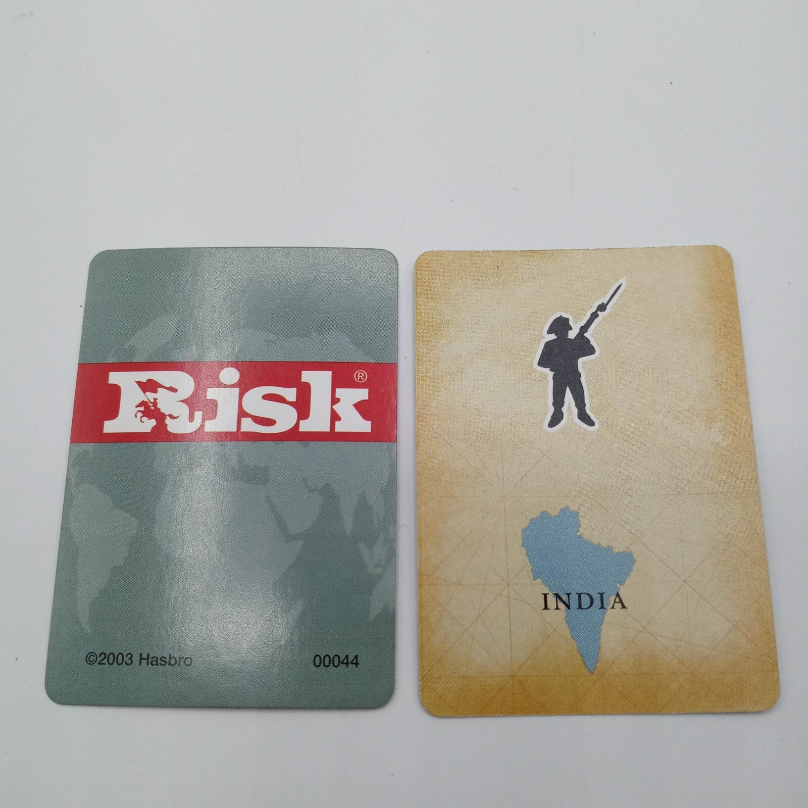 Risk 2003 INDIA CARD Replacement Game Piece HASBRO | eBay