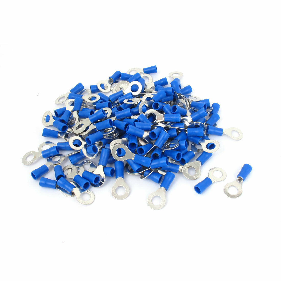 120pcs 27A RV2-6 16-14 AWG Gauge Crimp Style Car Power Wire Ring ...