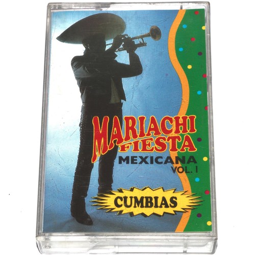 Mariachi Fiesta Mexicana Vol 1 Cumbias (Cassette Tape 1994) Fonovisa ...