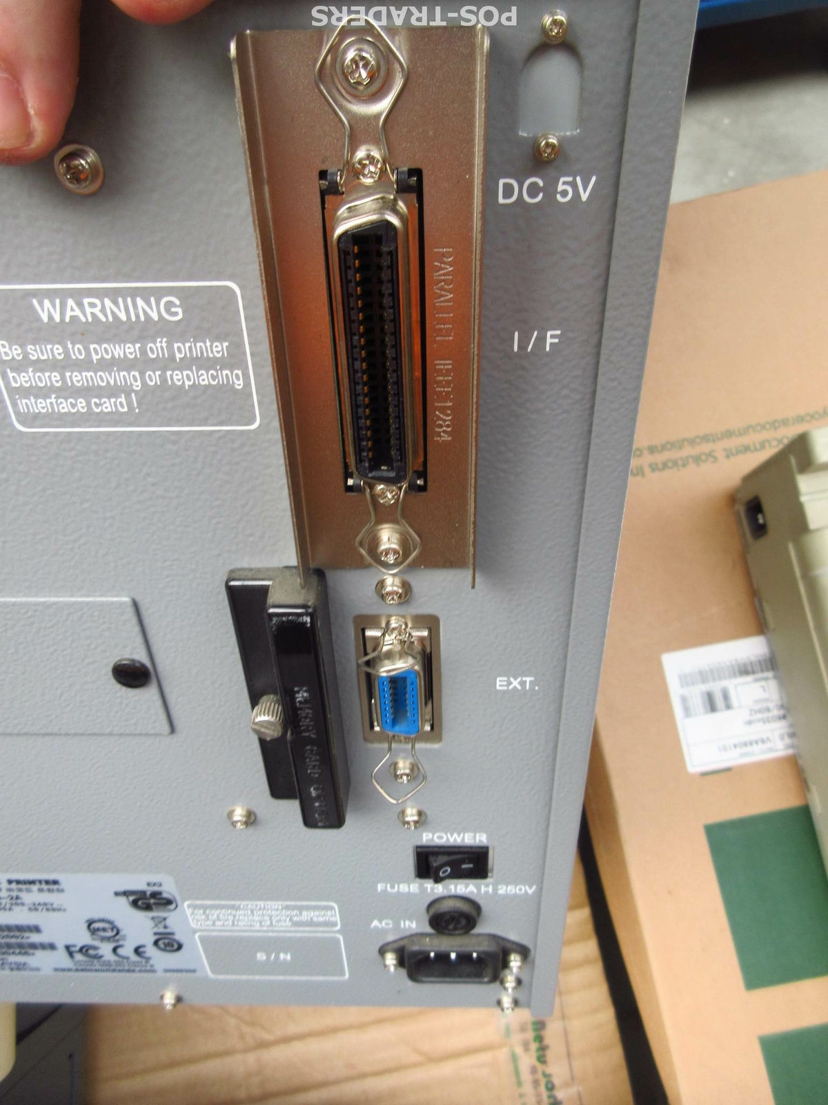 SATO CL412e PARALLEL Thermal Barcode Label Printer 104mm Printer ...