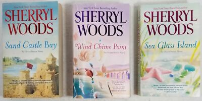 SHERRYL WOODS OCEAN BREEZE SERIES Complete 3 BOOK SET Collection Lot ...