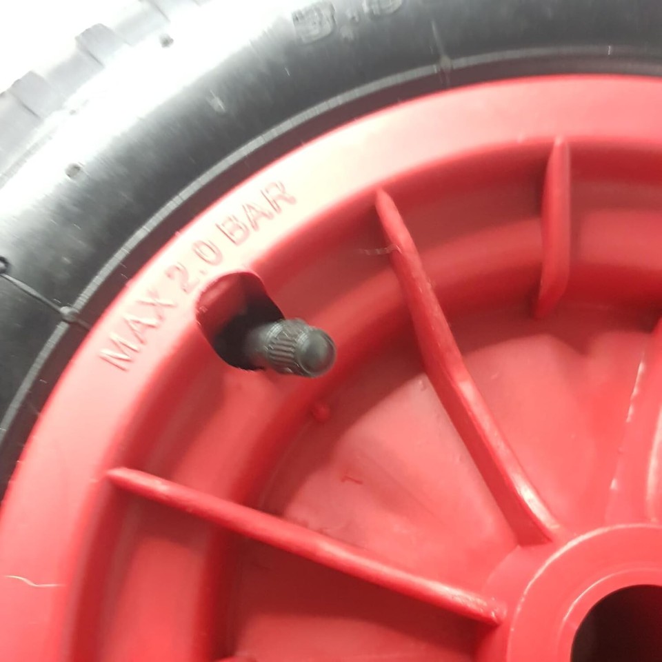 14" Replacement wheelbarrow Wheel 3.50-8 tyre innertube pneumatic wheel ...