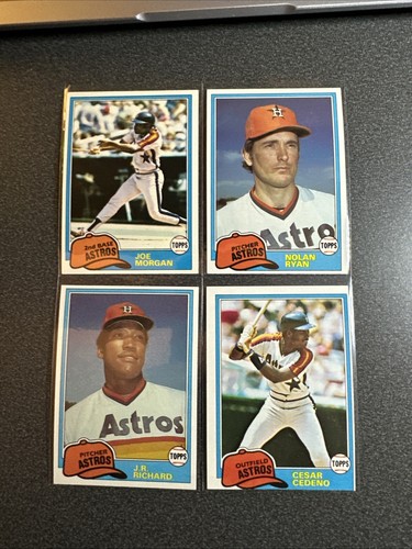 1981 Topps Houston Astros 28 Card Lot | eBay