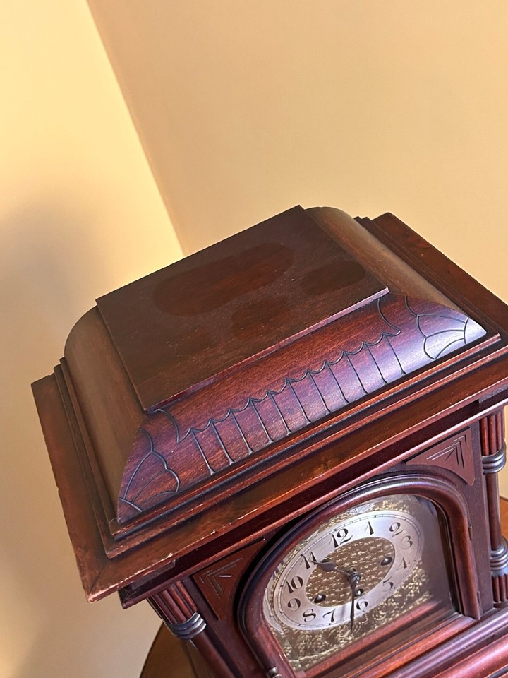 Antique Junghans Westminster Bracket Clock / Mantel Clock, 8-Day ...