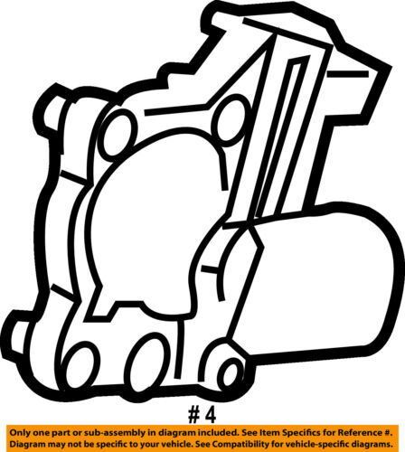 2003-2008 BMW 760i Driver Left Rear Power Window Motor OEM 67628382001 ...