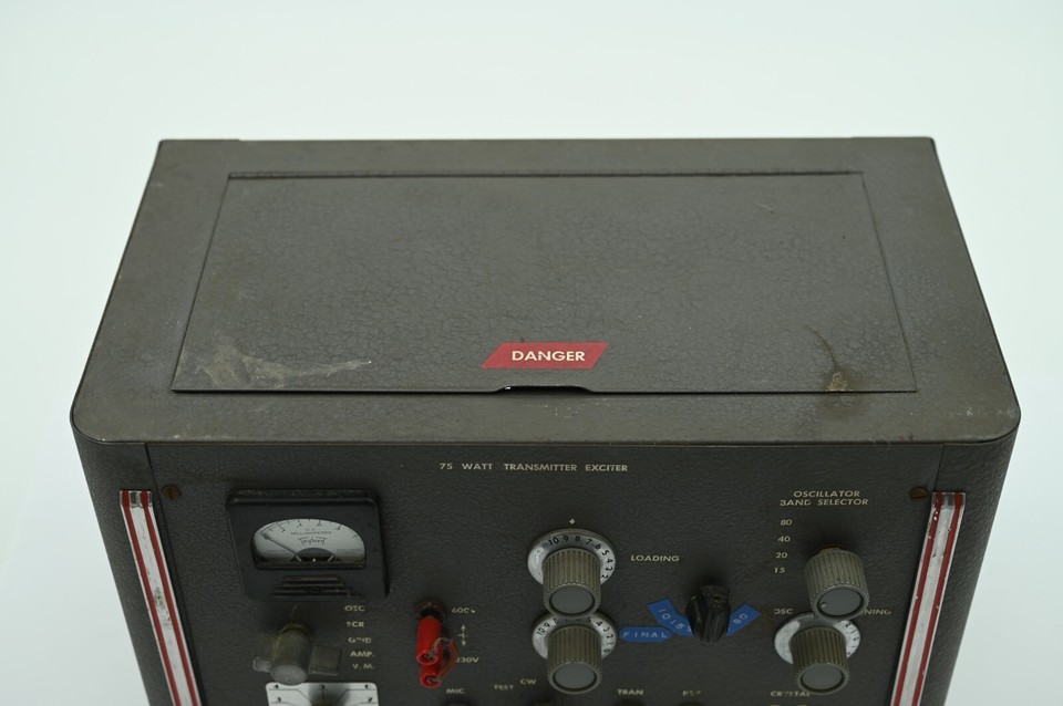 Vintage Ham Radio 75 WATT Transmitter Exciter | eBay