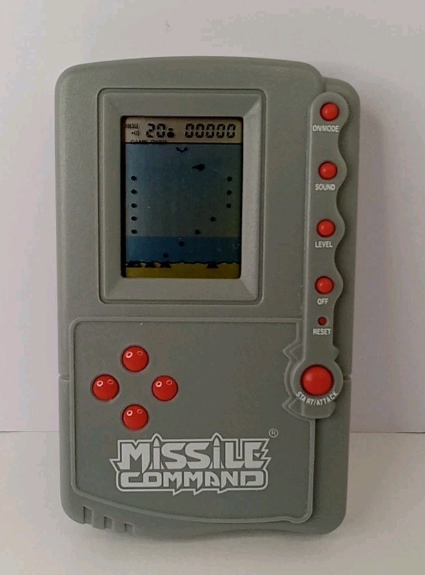 Vintage 1997 Missile Command Electronic Handheld Game by MGA Works ...