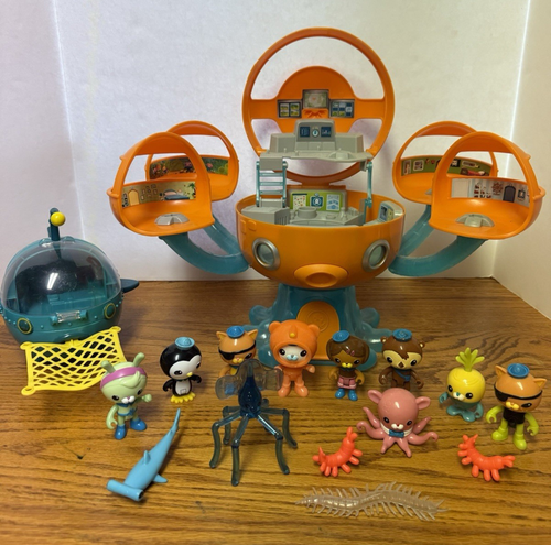 The Octonauts Children's Toy Lot Octopod Gup Mini Figs | eBay
