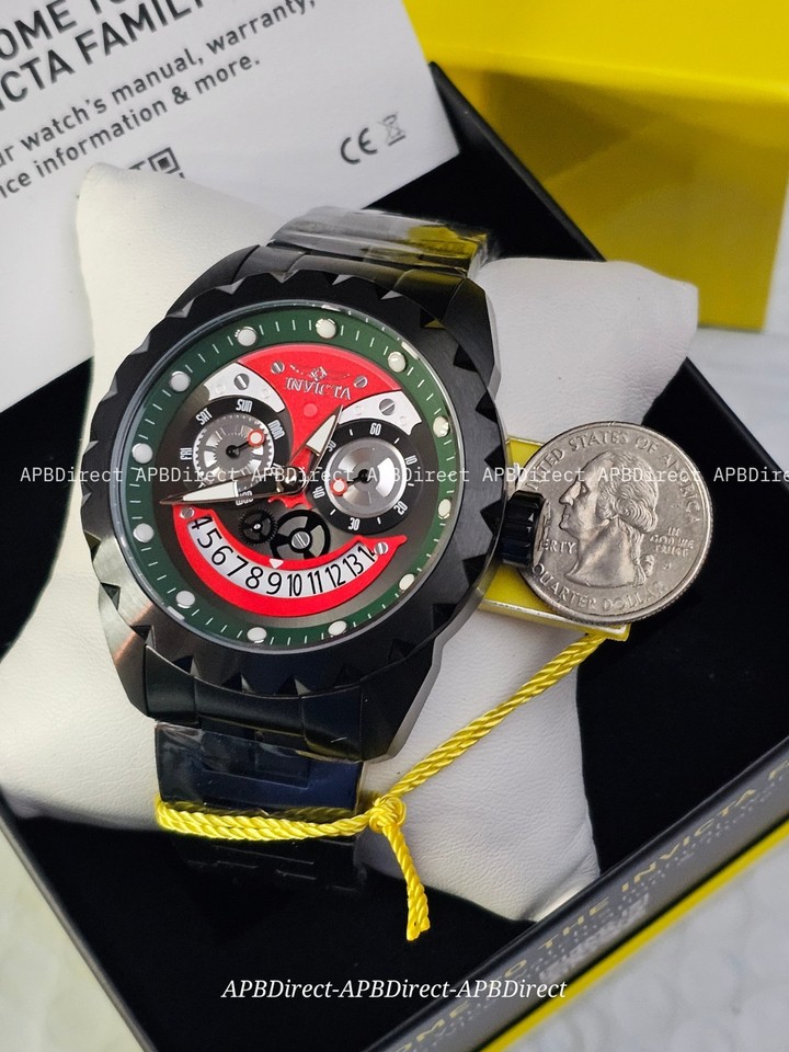 Invicta - Specialty Swiss X20 Multifunction - Face - Black - Quartz ...