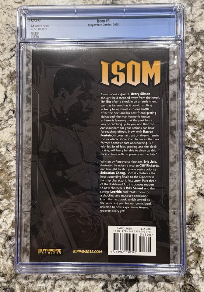 Isom #3 Cover A CGC 9.8 NM-MT Eric July Rippaverse 2025 Pop 4 | eBay