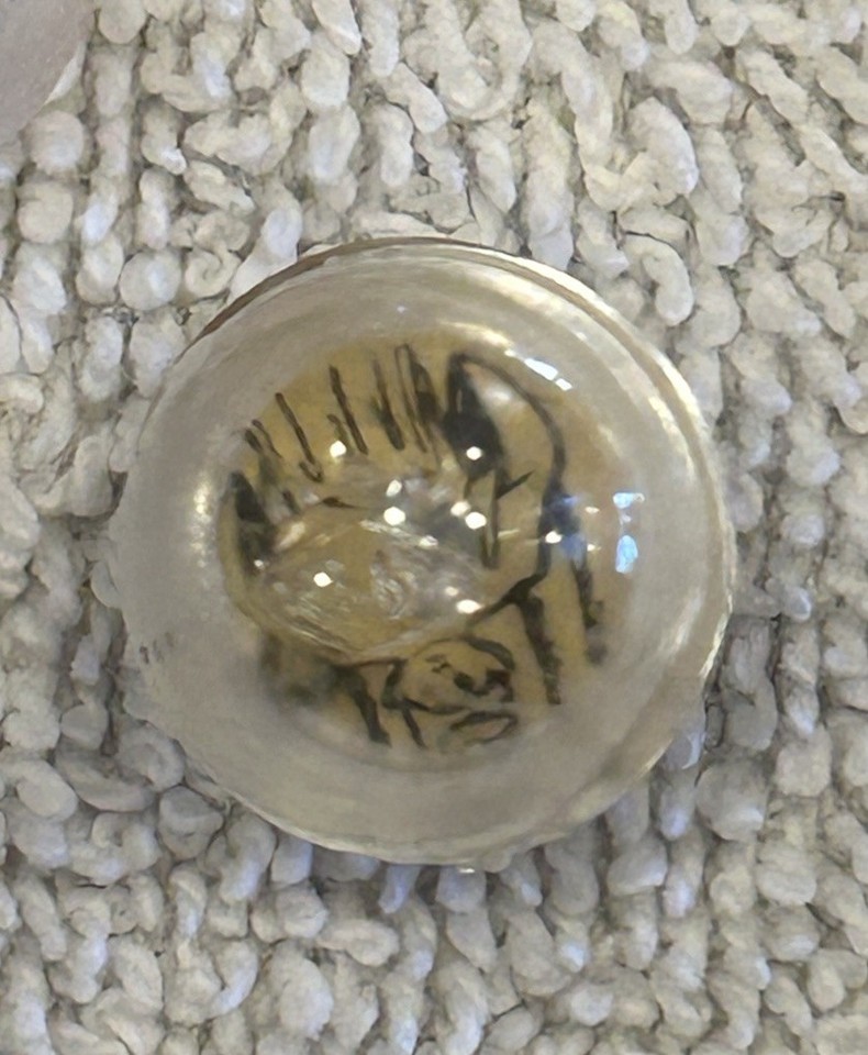 20 Vintage EPPY Fortune Ball DEXTERITY GAME GUMBALL CHARM Double Sided ...