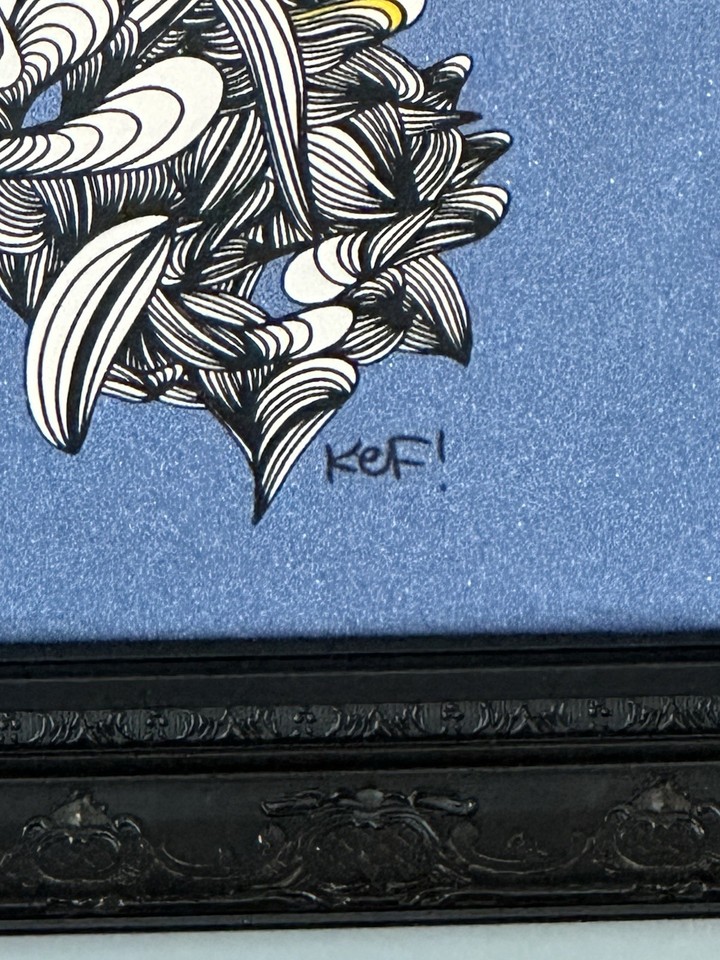 Kef! Original Signature and Numbered Serigraph with COA - XX of 50 | eBay