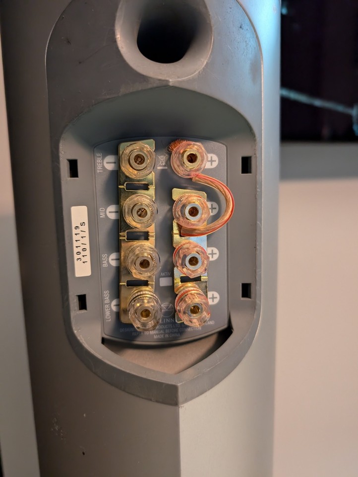 Linn Komponent 110 Floorstanding Speakers | eBay UK