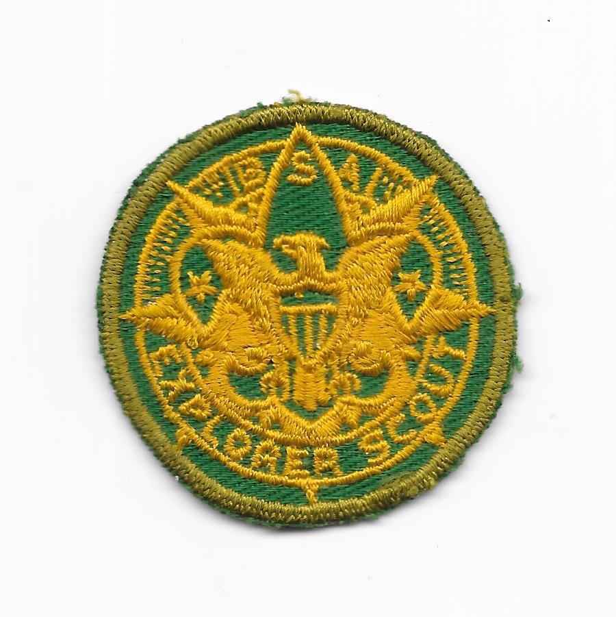 Universal Badge 1935-1949 52mm Explorer Program Boy Scouts of America ...