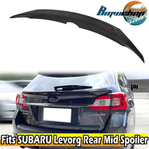 14-19 UnPaint Rear Trunk Mid Spoiler Fits Subaru LEVORG Wagon Legacy ...