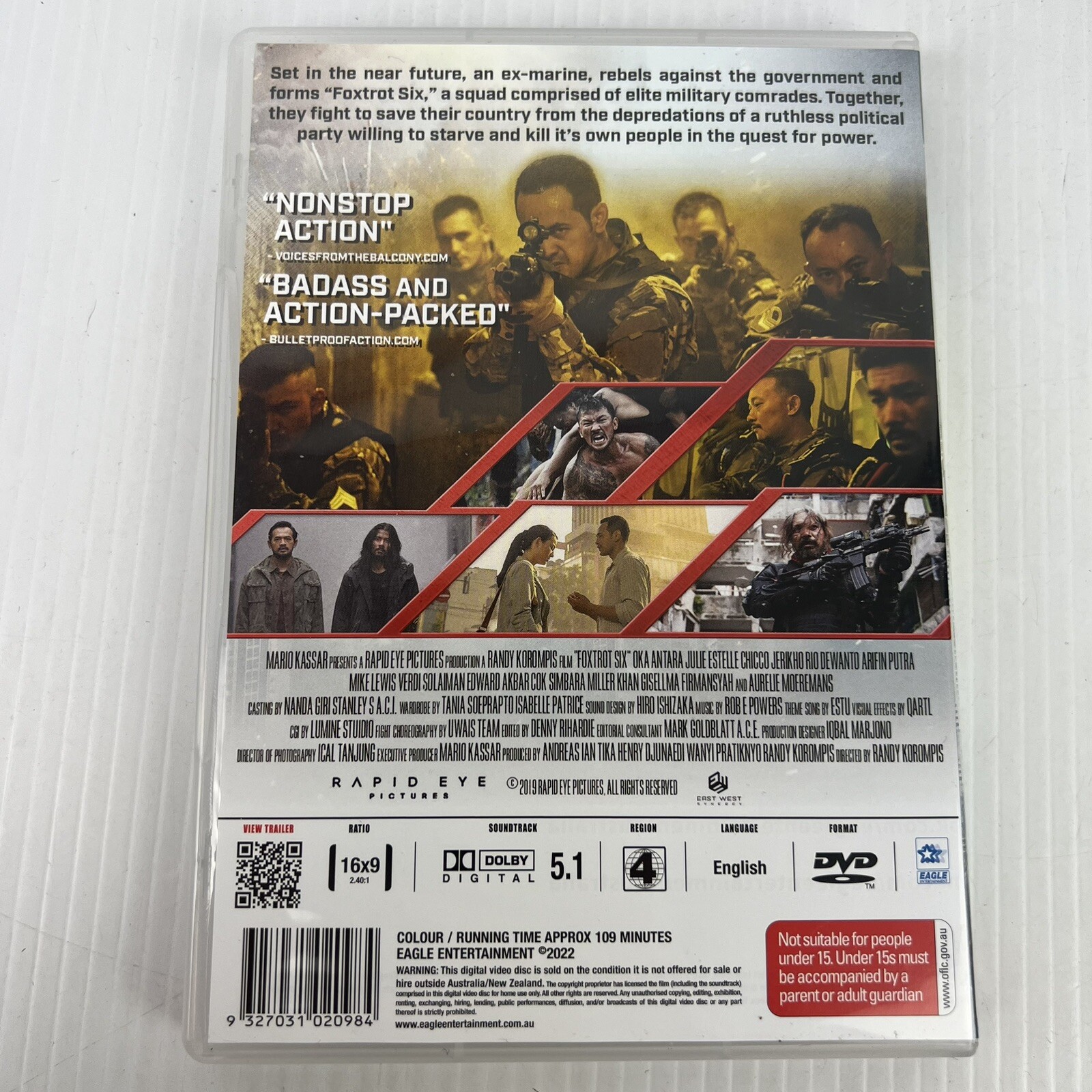 Foxtrot Six (DVD, 2019) - Region 4 - Oka Antara, Julie Estelle ...
